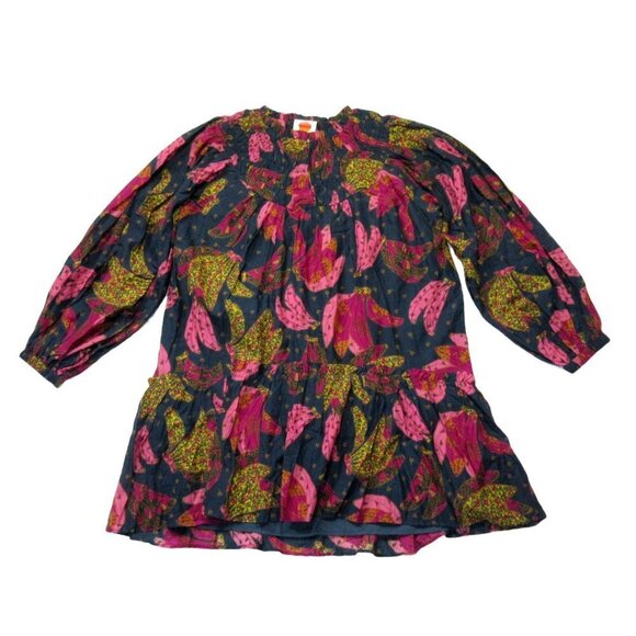 FARM Rio | Dresses | Nwt Farm Rio Patchwork Bananas Mini In Navy Cotton ...